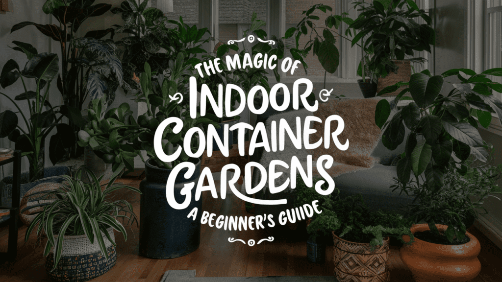 Indoor Container Garden Made Easy: DIY Ideas and Best Plants ...